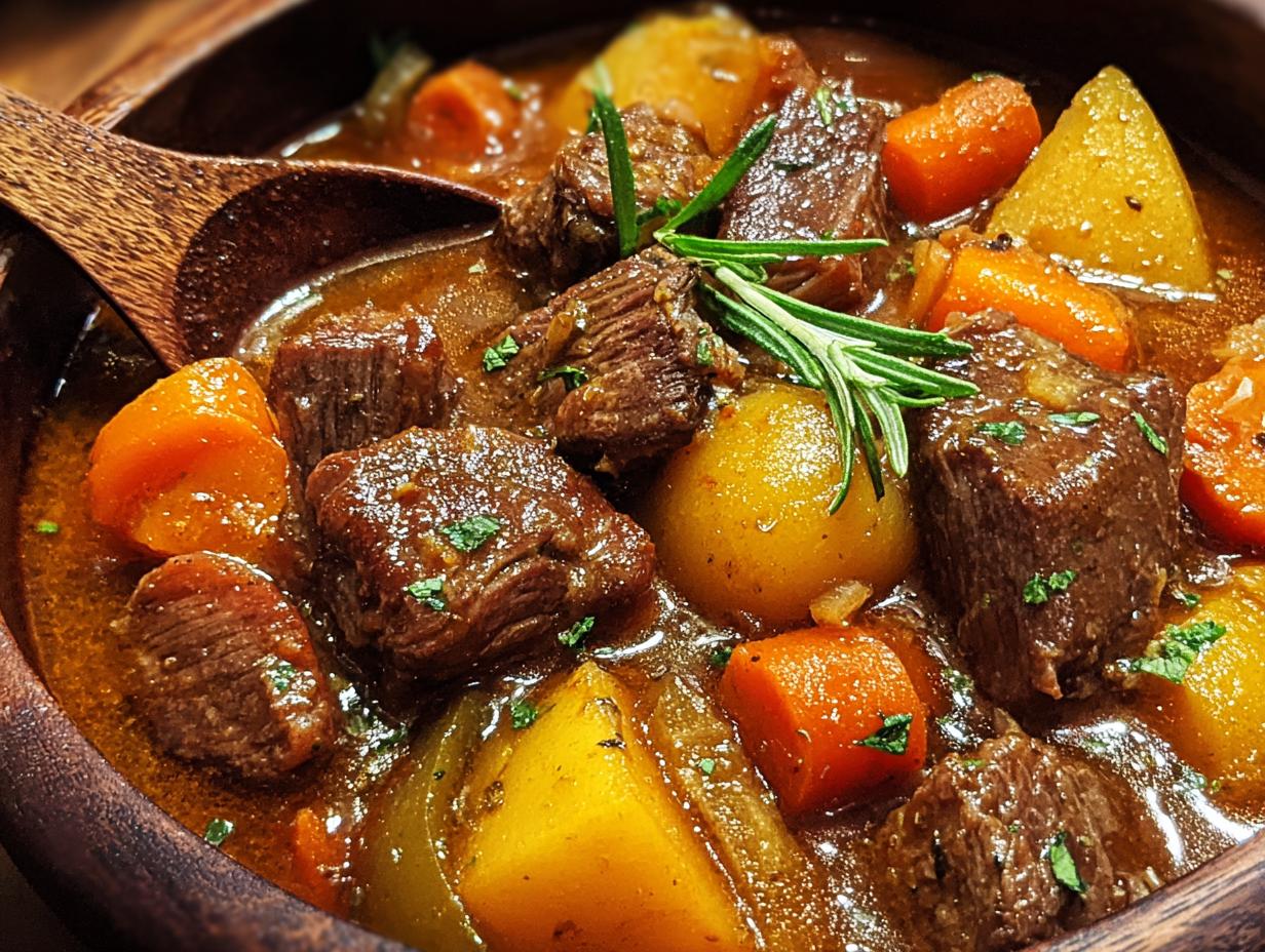 Hearty Beef Vegetable Stew: 1 Amazing Comfort Meal - Oporecipes