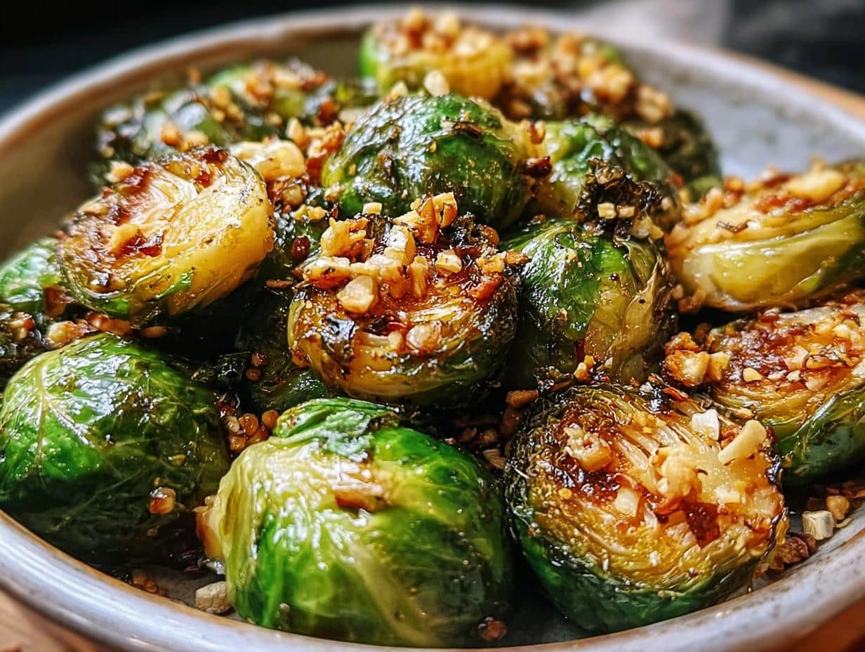 Garlic Brussels Sprouts Transform: 4 Secrets to Crispy - Oporecipes