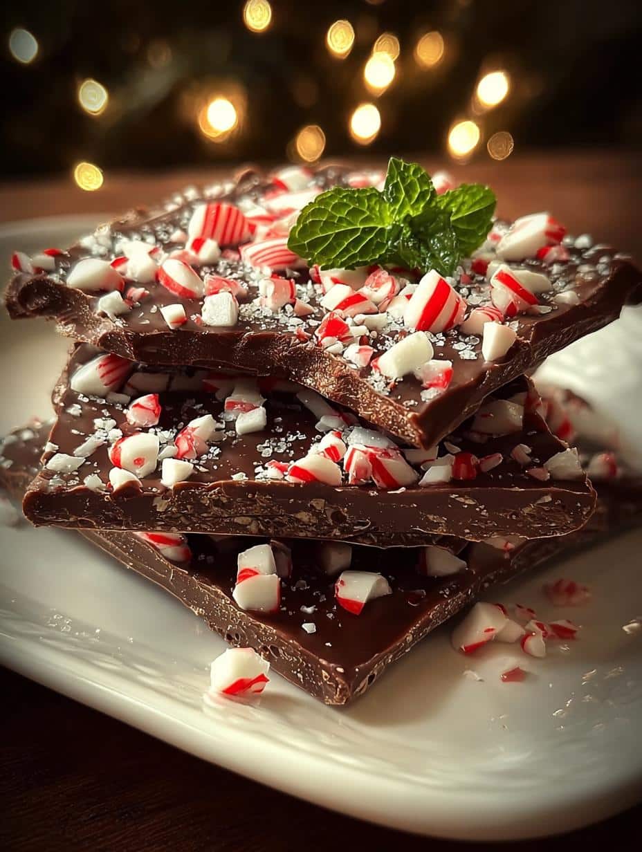 Irresistible Chocolate Peppermint Bark: A Festive Delight - Oporecipes