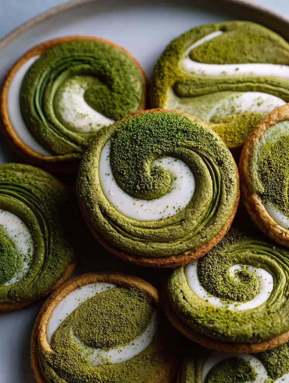 Amazing Matcha White Chocolate Swirl in 1 recipe - Oporecipes