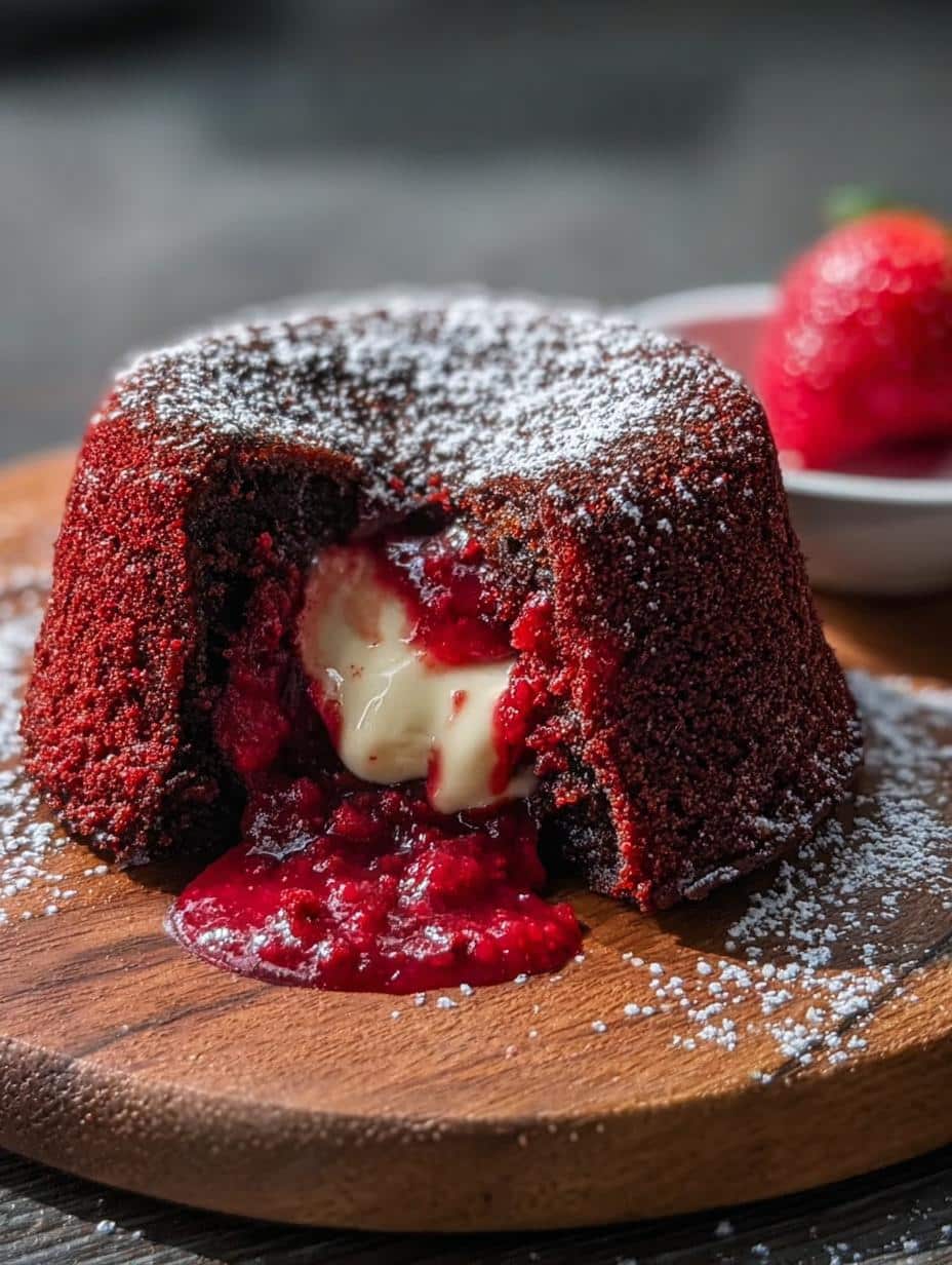 Fantastic Red Velvet Molten Lava: 2 Epic Cakes - Oporecipes