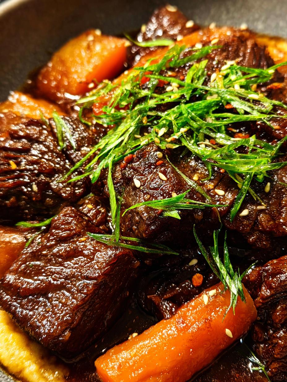 Slow Braised Miso Beef 1 Magic Bite Of Comfort Oporecipes